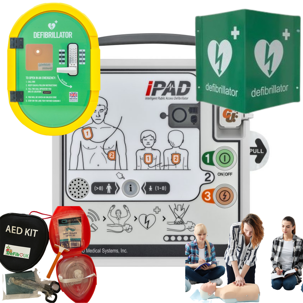 Outdoor Start a Heart Kit AED Bundles – Defib UK